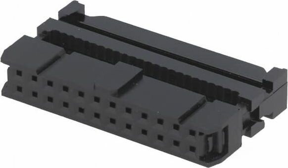 Вилка AMPHENOL T812124A101CEU Вилка IDC "мама" PIN: 24 IDC на шлейф 1,27мм позолота 1шт