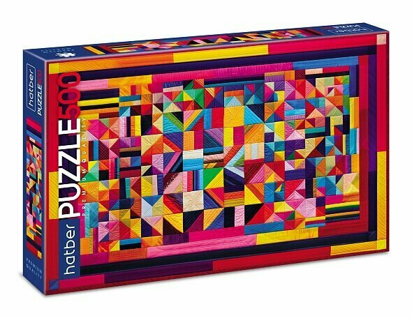 Пазлы 500 деталей. Пэчворк (Premium) 500ПЗ231823, (Хатбер-М)