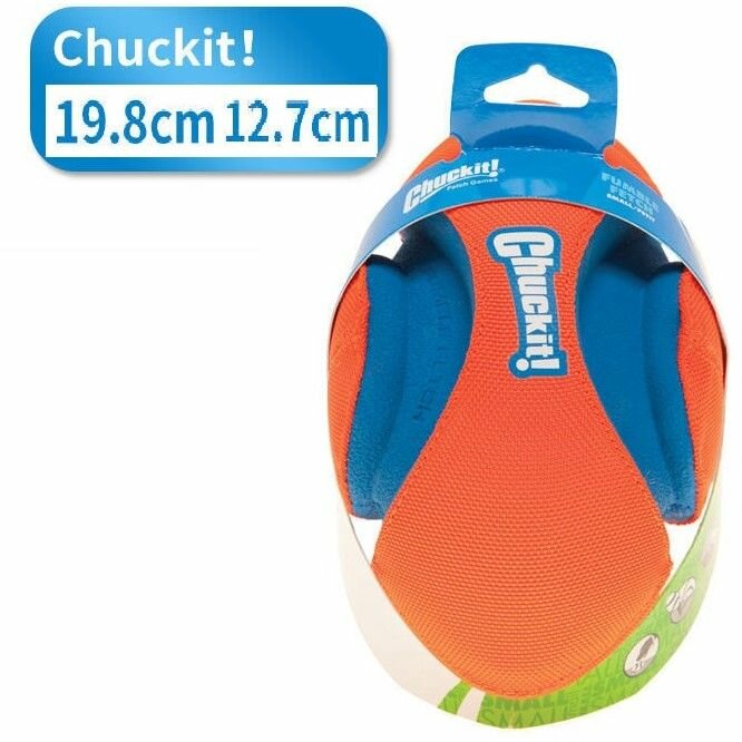 Chuckit! Супер прочный мяч-рэгби для собак средних и крупных пород 19,8 см