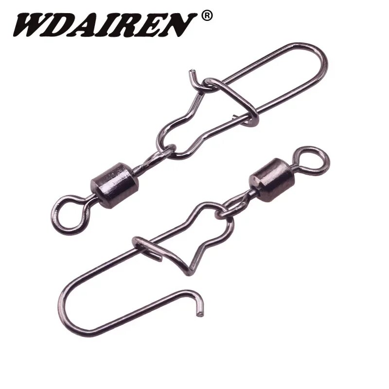 Вертлюги рыболовные WDAIREN, 10 шт, 22mm