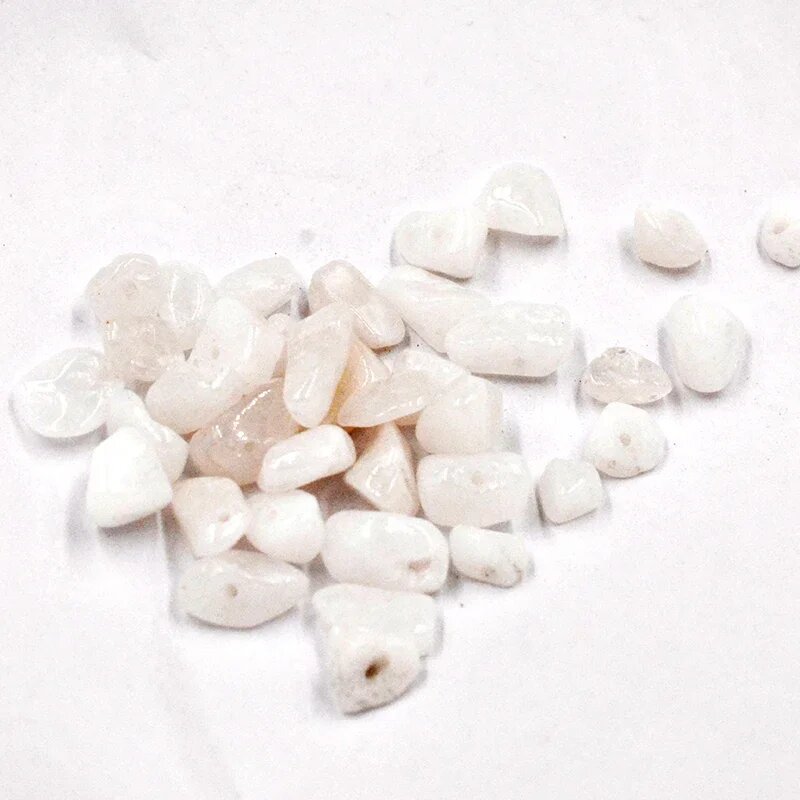 FLTMRH бусины из натурального камня бирюза 25 штук Белый, picture color