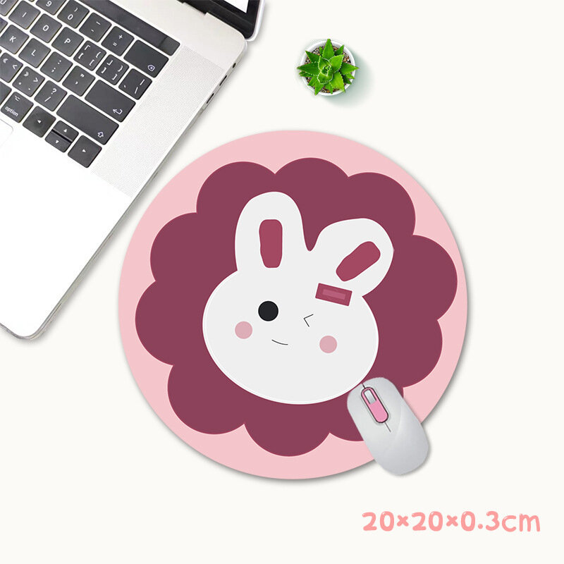 Коврик для мыши "Cute Girl Wrist Guard", ткань + экологически чистая резина, 20х25 см