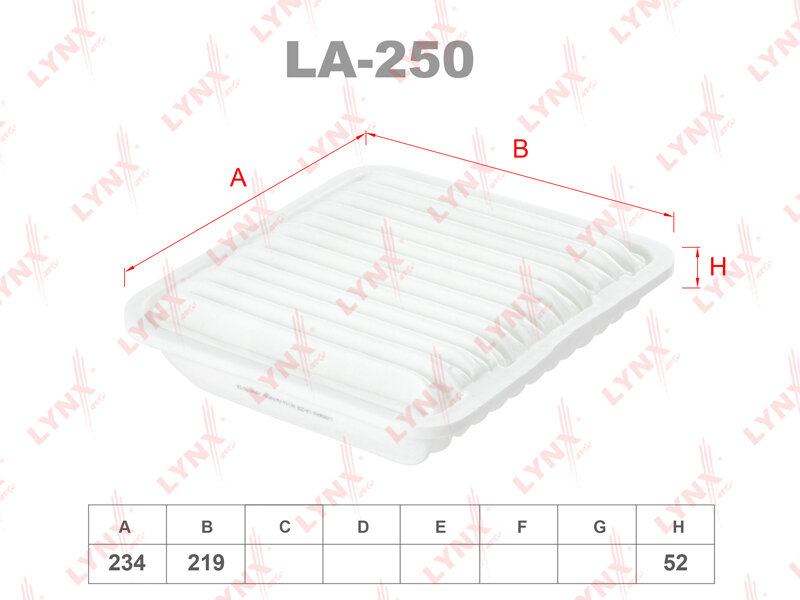 MITSUBISHI ECLIPSE IV 3.8 (2005-2012), япония Фильтр воздушный, Митсубиси Эклипс