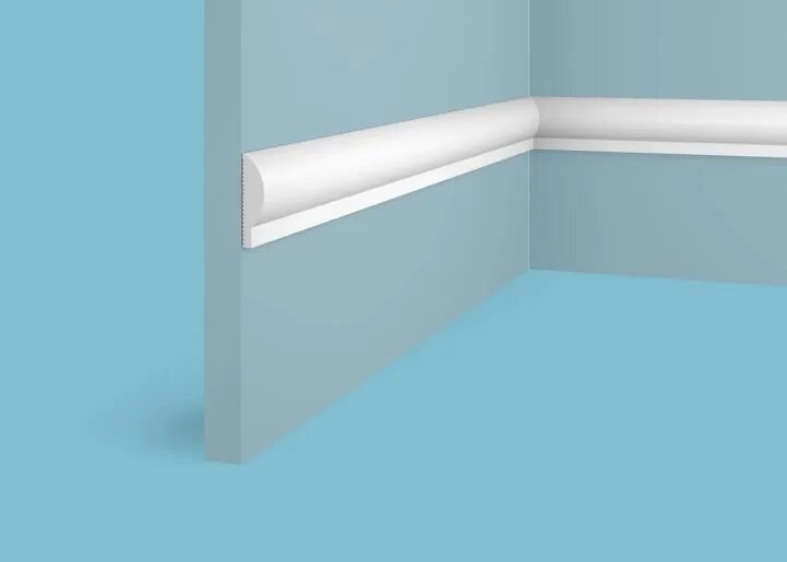 Молдинг настенный финишный 46х12х2800мм Экополимер MF005 Cosca Decor