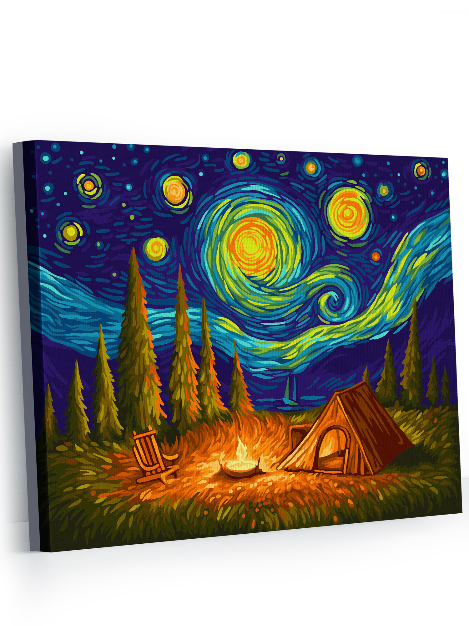 Картина по номерам Холст на подрамнике 40х50 см "Волшебный поход"