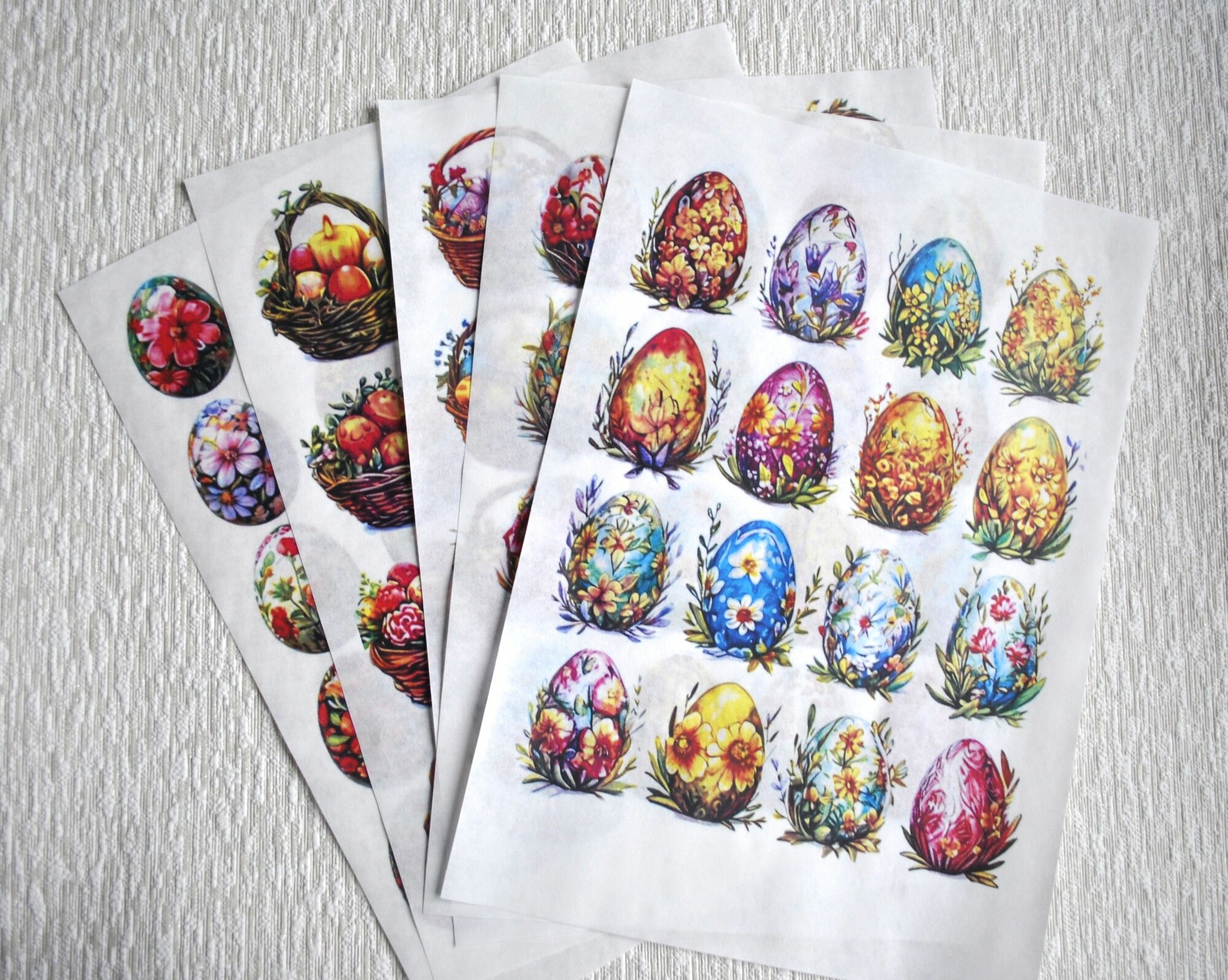 Декупажная карта