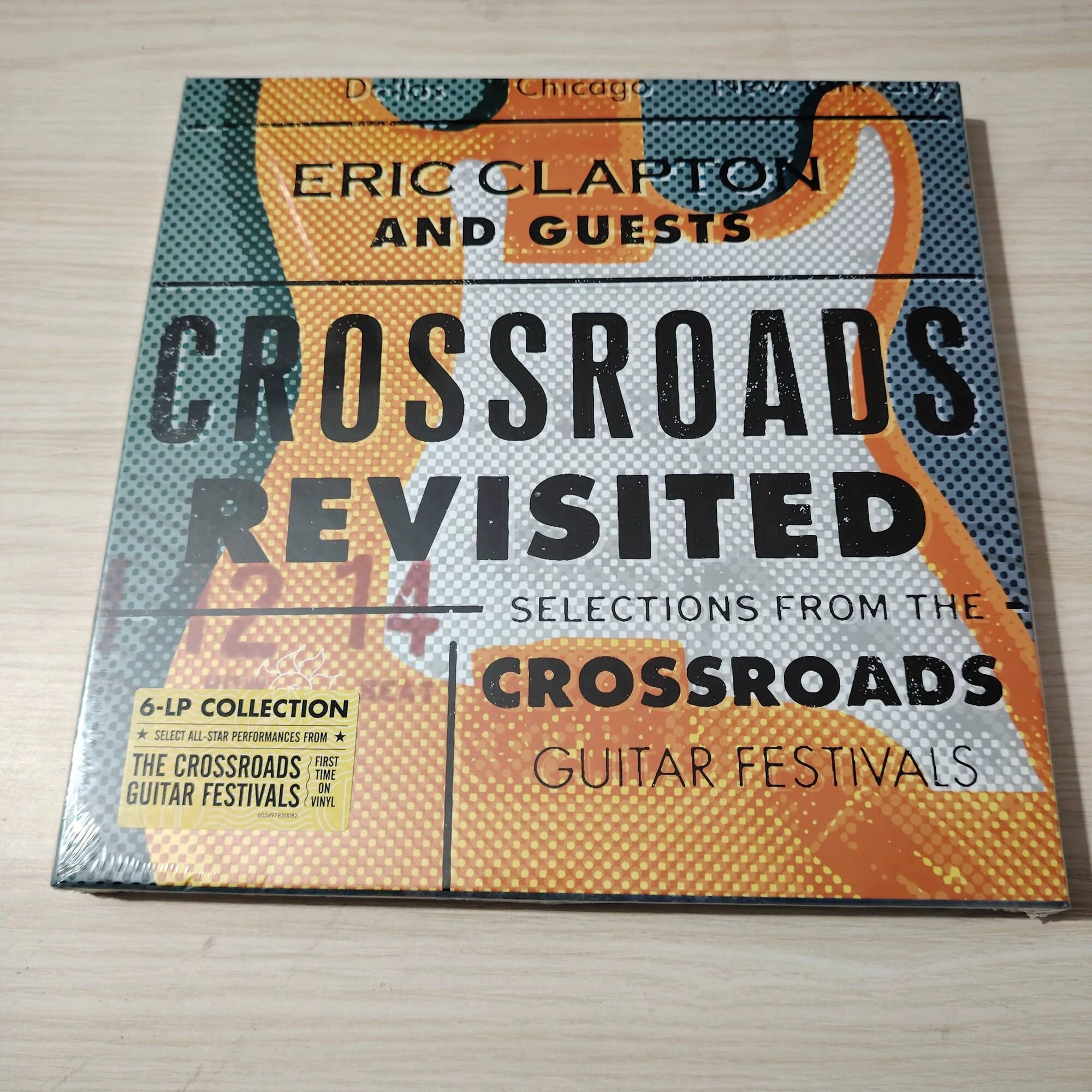 Вышло из печати, коллекция, Виниловая пластинка Eric Clapton And GuCrossroads,6LP BOX