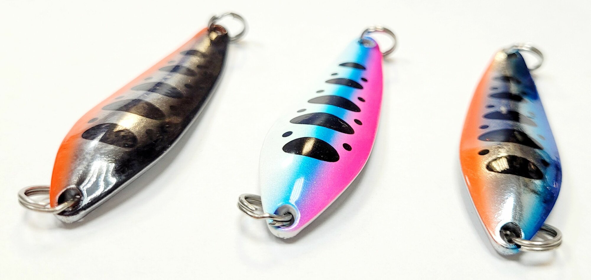 Лососевая блесна для ловли на течении Grows Culture Bait 17 гр. микс 2