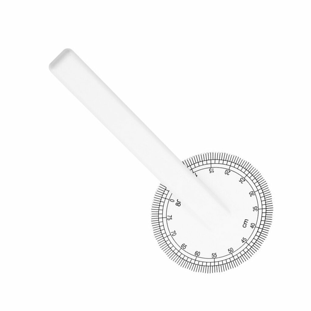 360 градусов вращающихся стегающих линейка с круговым рисунком роликового колеса, создавая ткань