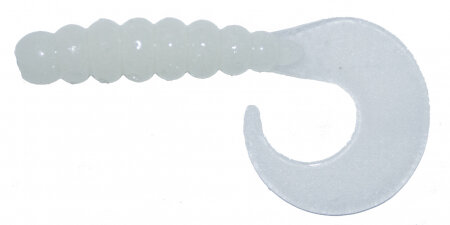 RUBICON Съедобная силиконовая приманка RUBICON Power Bait TWISTER-VIAL, 55mm, цвет 033 (10 шт)