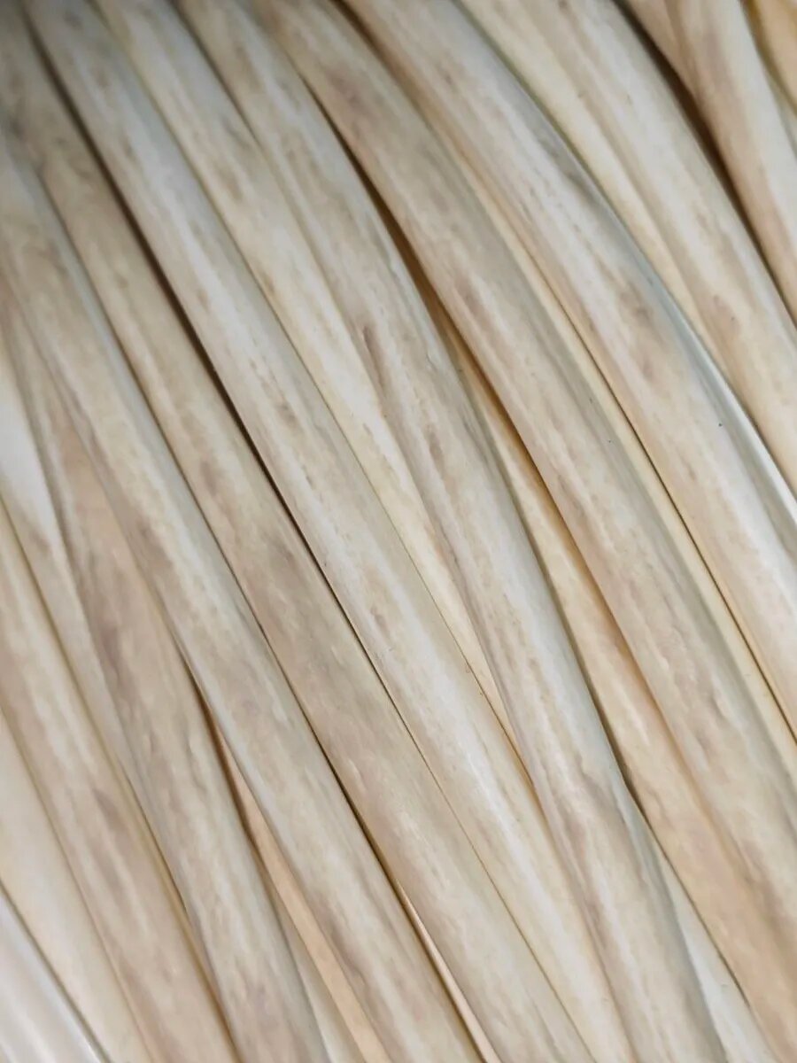 Искусственный ротанг для плетения, полутрубка 6 мм