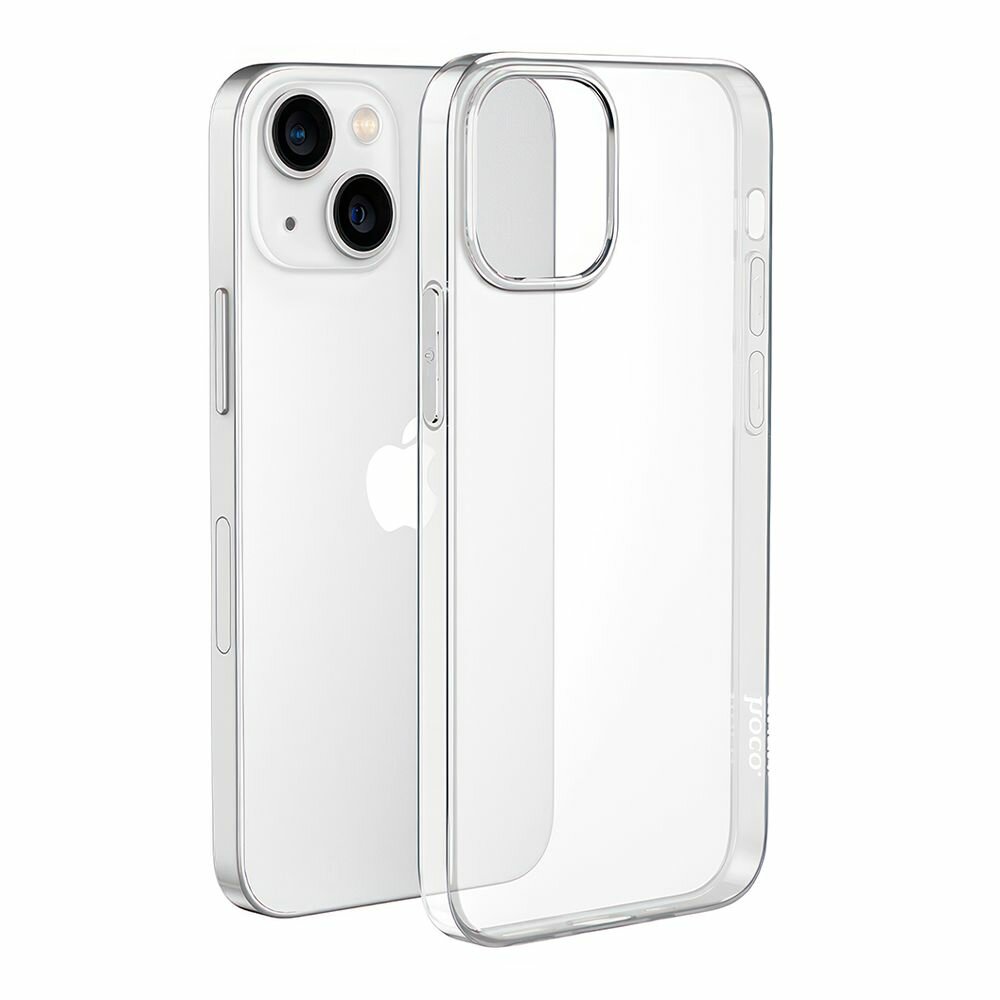 Чехол Hoco Light для смартфона Apple iPhone 15, TPU (прозрачный)