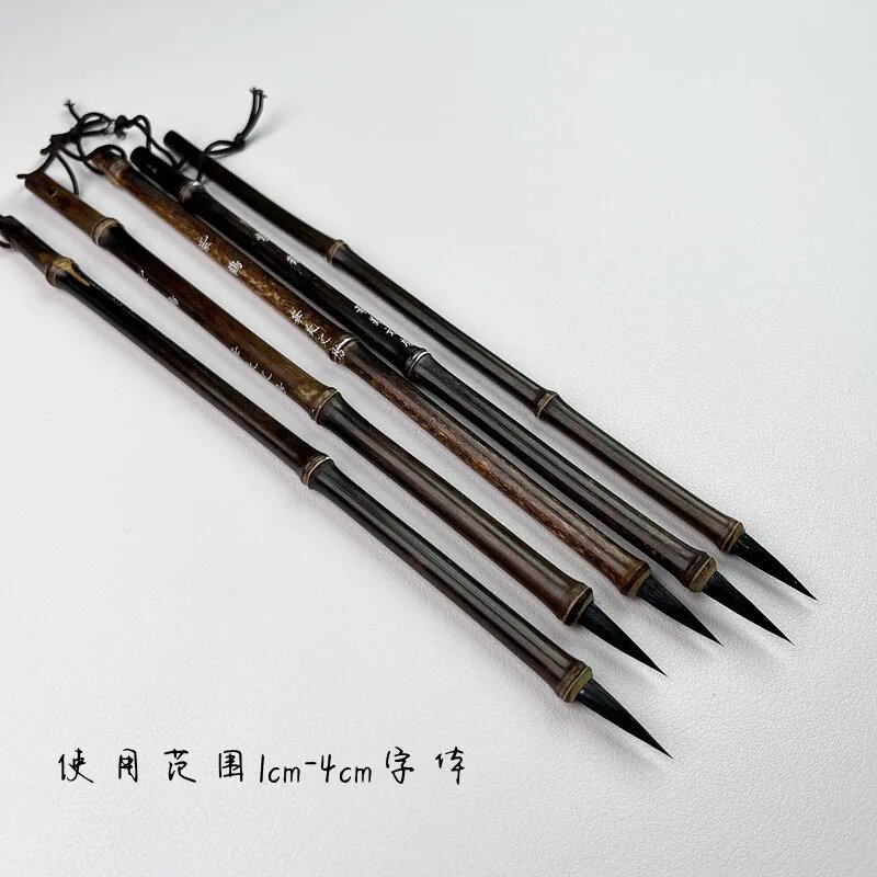 Кисти для каллиграфии из шерсти кролика, 5 шт.