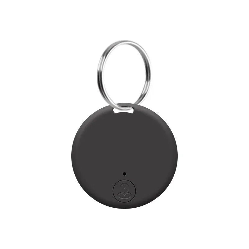 Черный GPS-трекер Bluetooth 5.0 для ключей и сумок