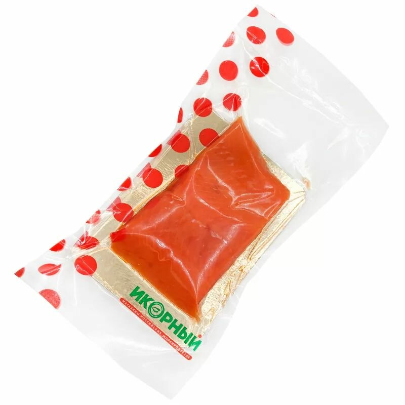 Дикий лосось нерка, филе слабосолёное, Икорный, 200 г