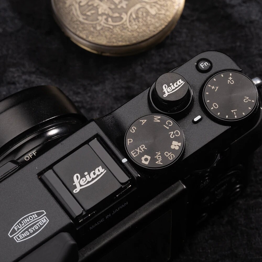 Кнопка затвора Leica Fujifilm Fujinon, sticky style, combo set 01