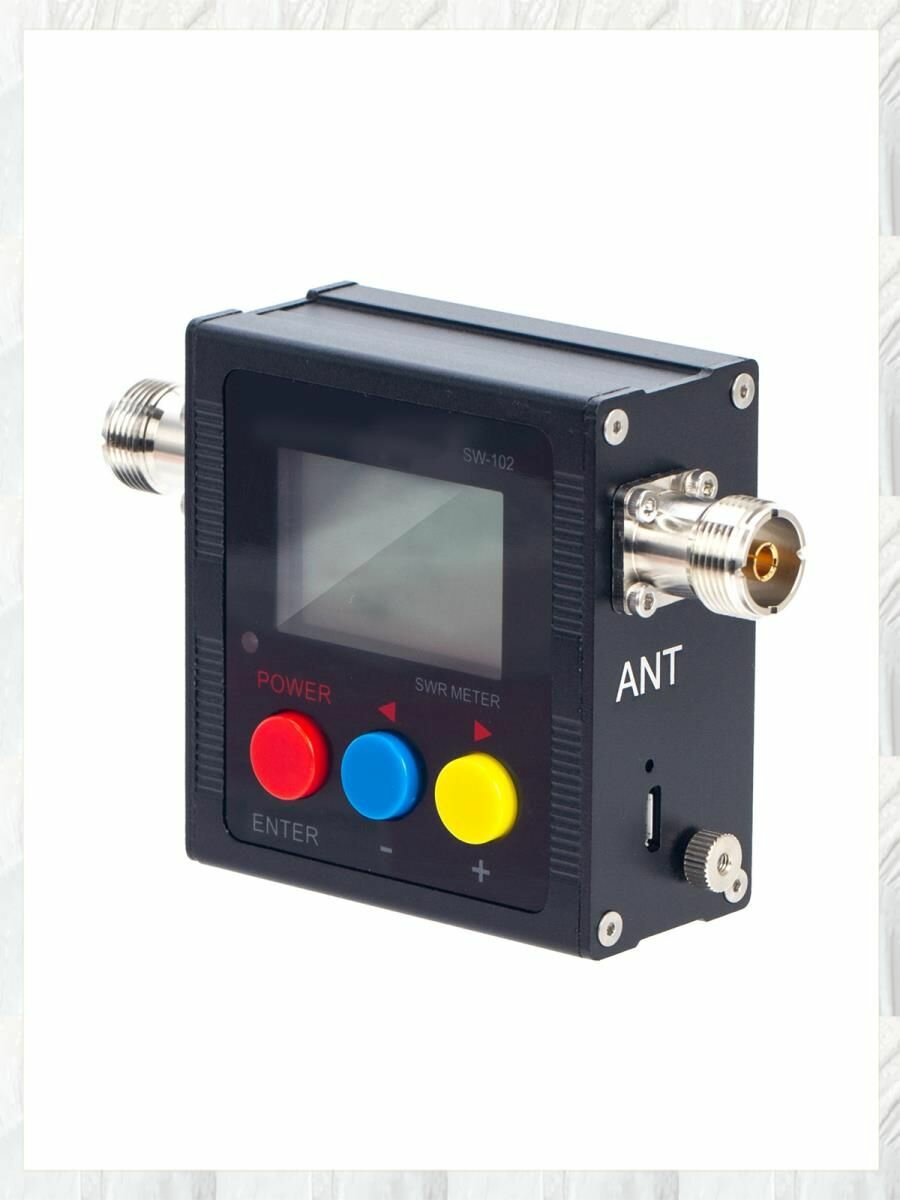 Steadfast-SW-102 Метр 125-520 МГц Цифровой VHF/UHF КСВ-метр мощности SW102 совместим с двусторонней радиосвязи вилка США