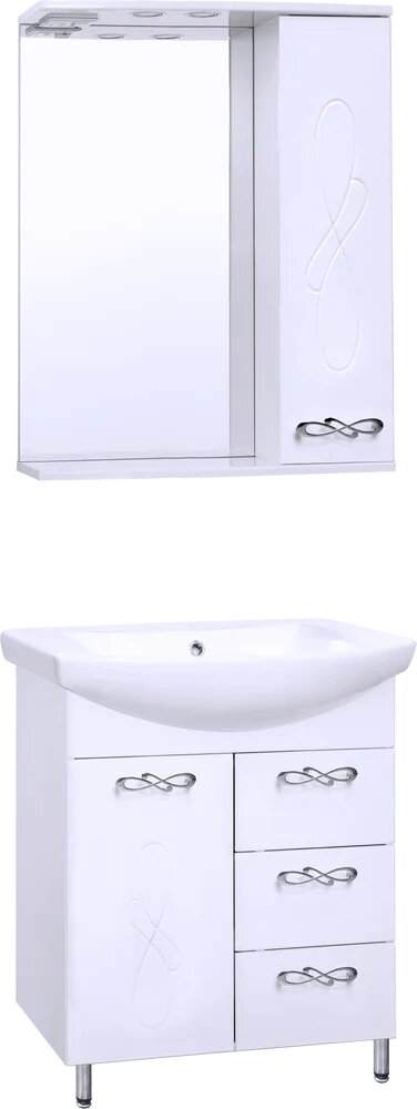 Мебель для ванной комнаты Style Line Венеция 65 белая