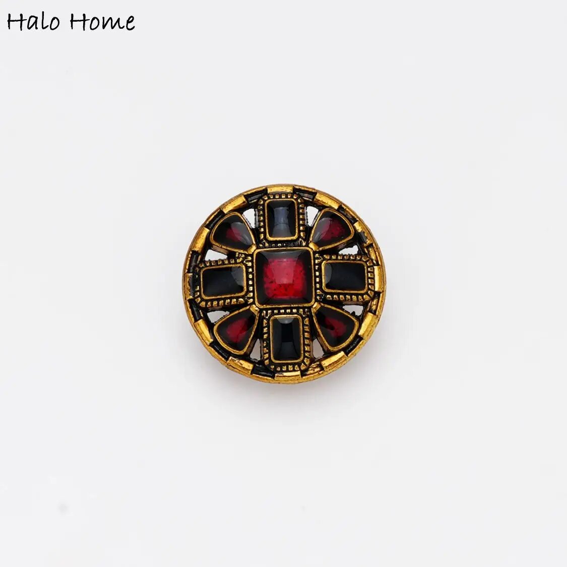5 шт. металлических пуговиц Halo Home 18/23/25 мм