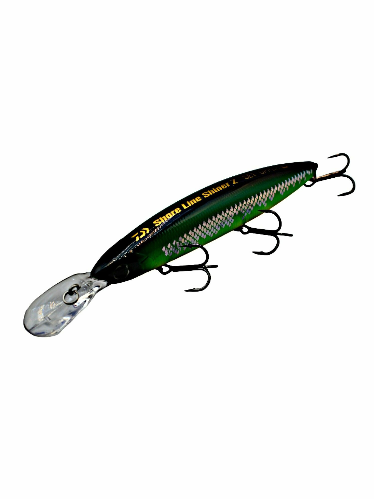 Воблер Daiwa Shore Line Shiner Set Upper 110 S DR 110 мм, 22,8 г, тройники #6, 3 кольца для береговой ловли (щука, окунь, жерех)