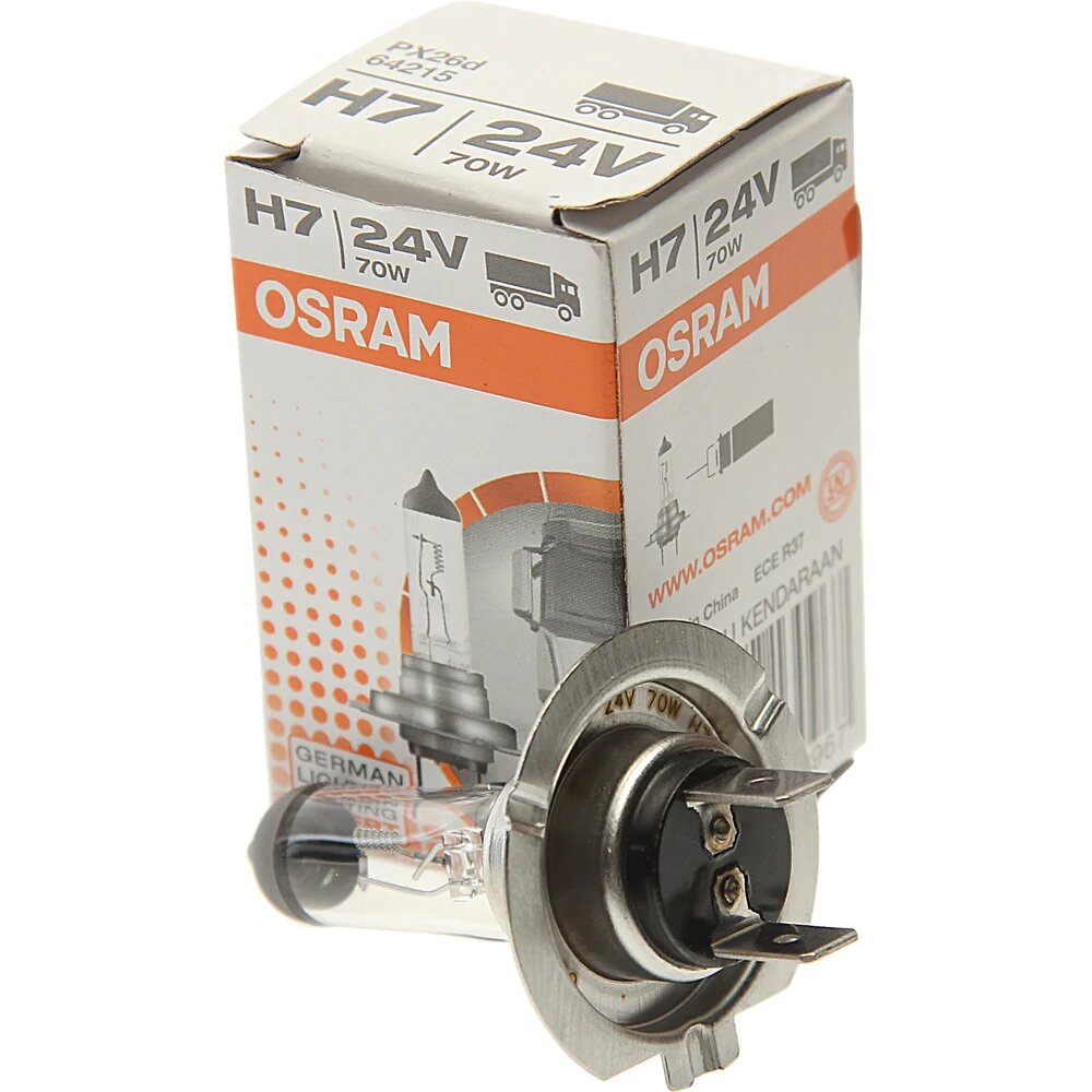 Osram Автолампа H7 70 PX26d 24V 64215CLC 077442