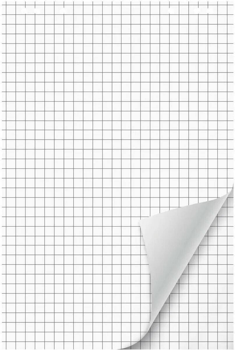 Блок бумаги Silwerhof для флипчартов 67.5х98см 20л