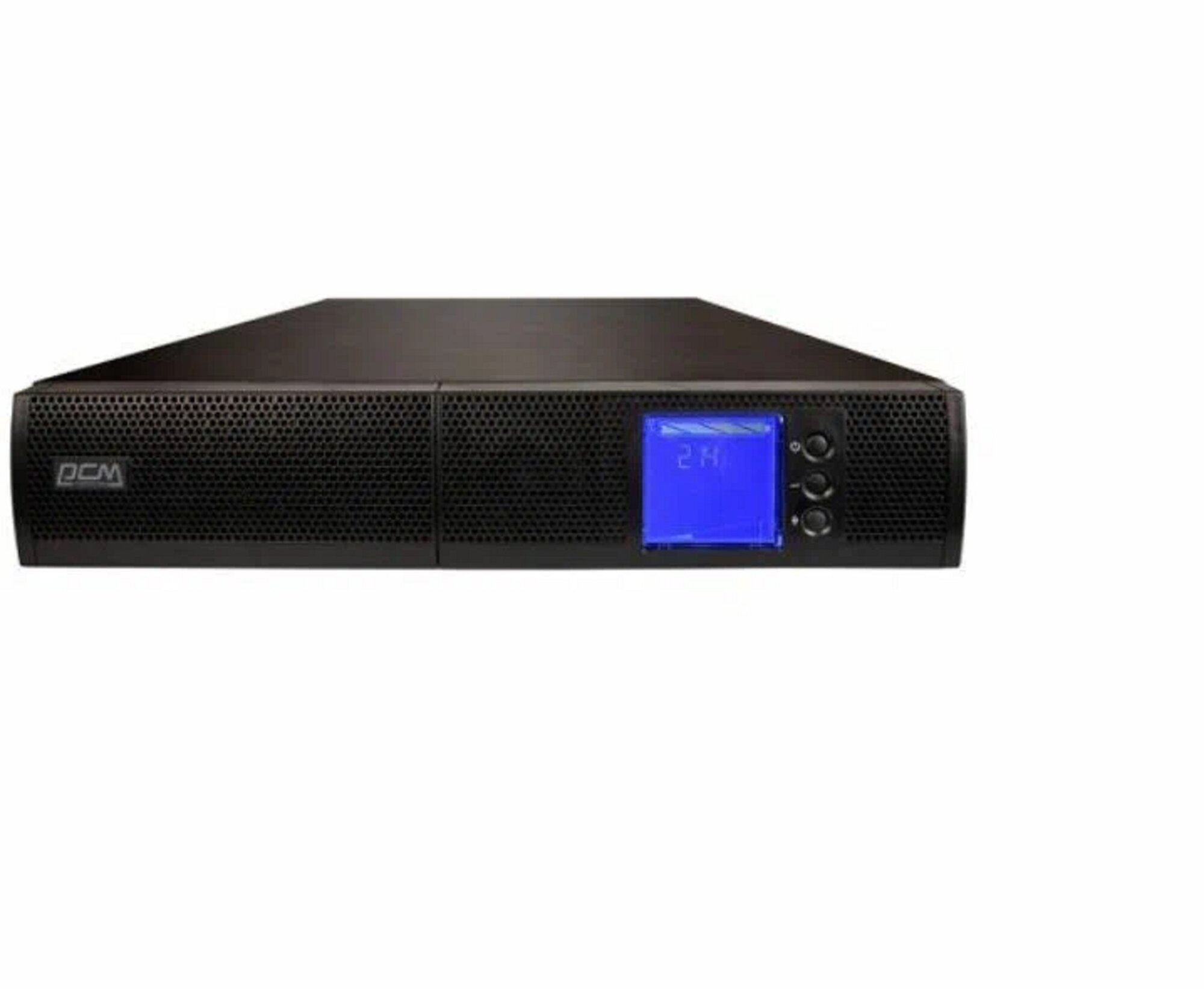 ИБП Источник бесперебойного питания Powercom SNT-2000 Rack, 2 розетки IEC320, LCD экран, USB и RS-232
