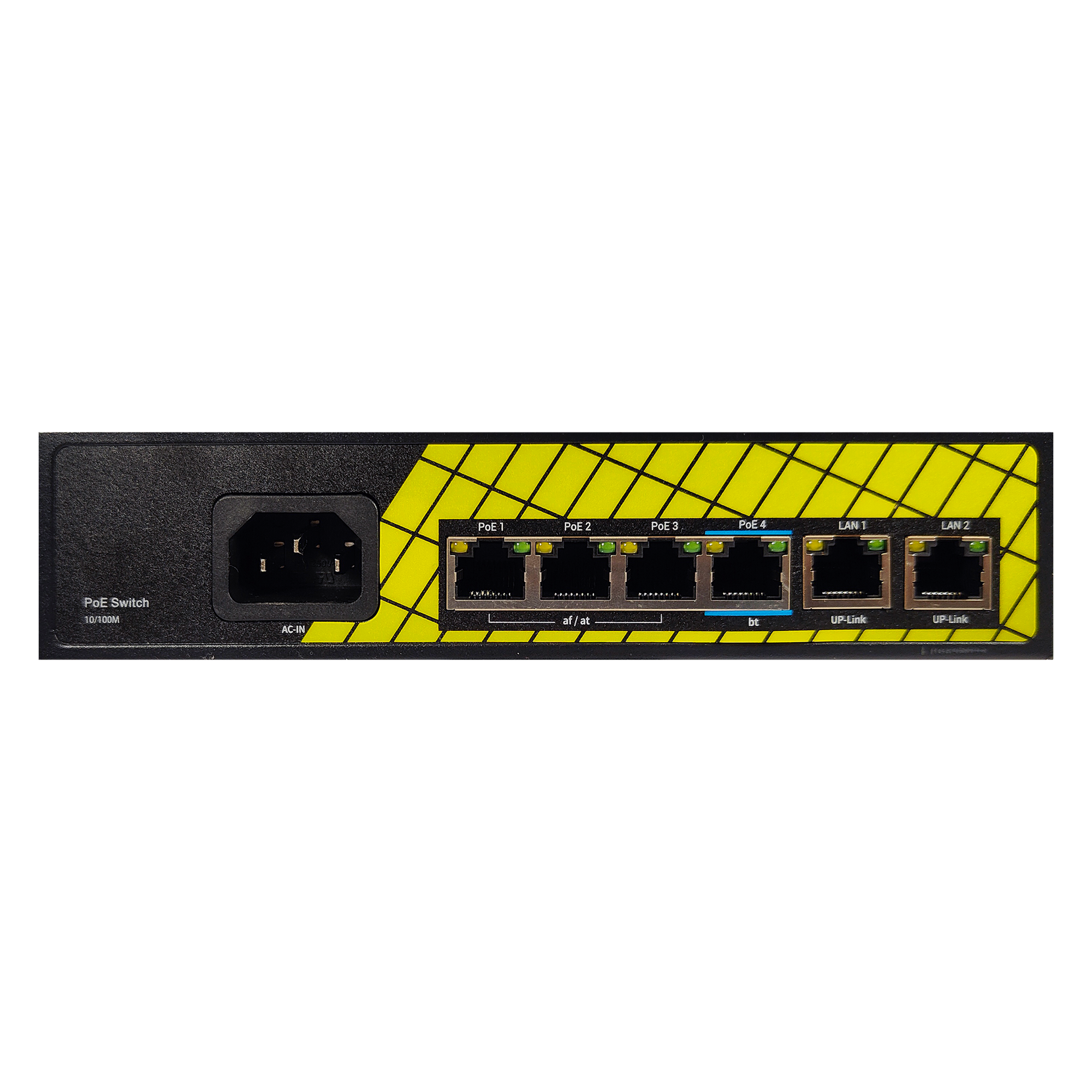 Tantos TSn-8FP10G2 PoE-коммутатор на 10 портов, 60 Вт, 100 Мб/с