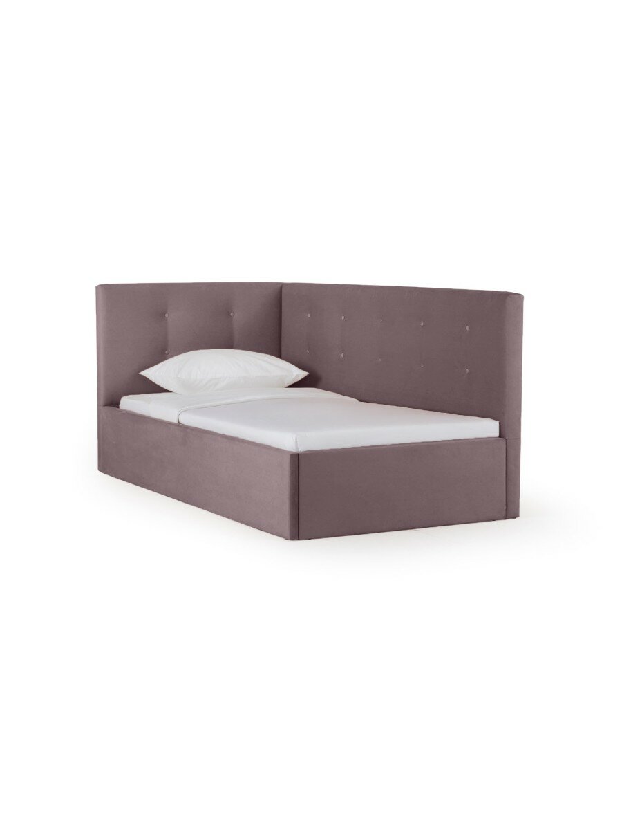 Кровать с подъемным механизмом Askona Kids (Аскона) Eva Pro (Ева Про) Тк. Casanova Lilac 120*200