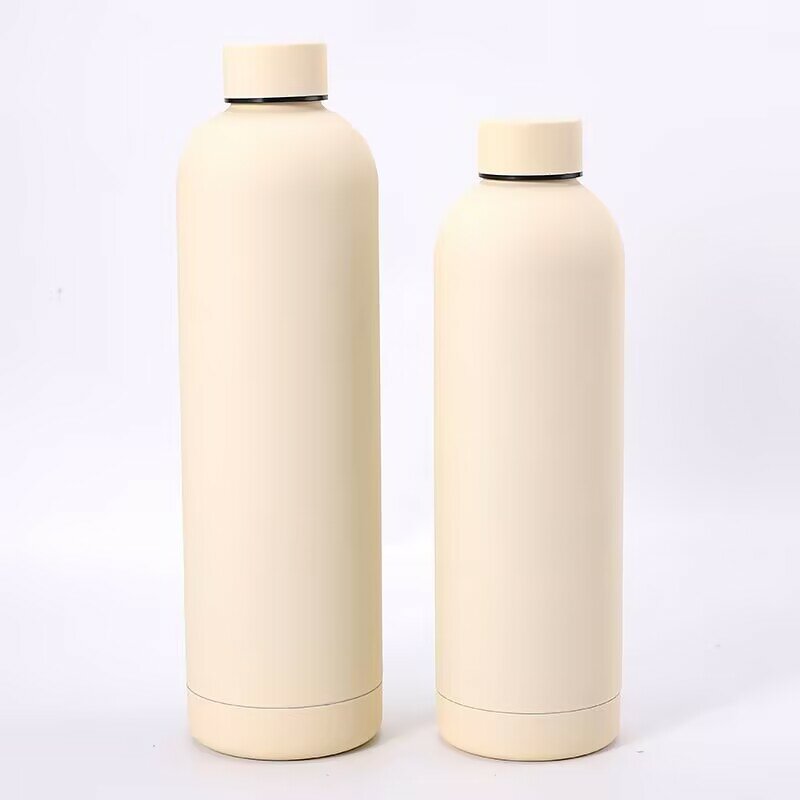 Бутылка для воды Hydroniq SteelColour Bamboo Pistachio, 500 мл, металлическая, спортивная, термос, Гидроник