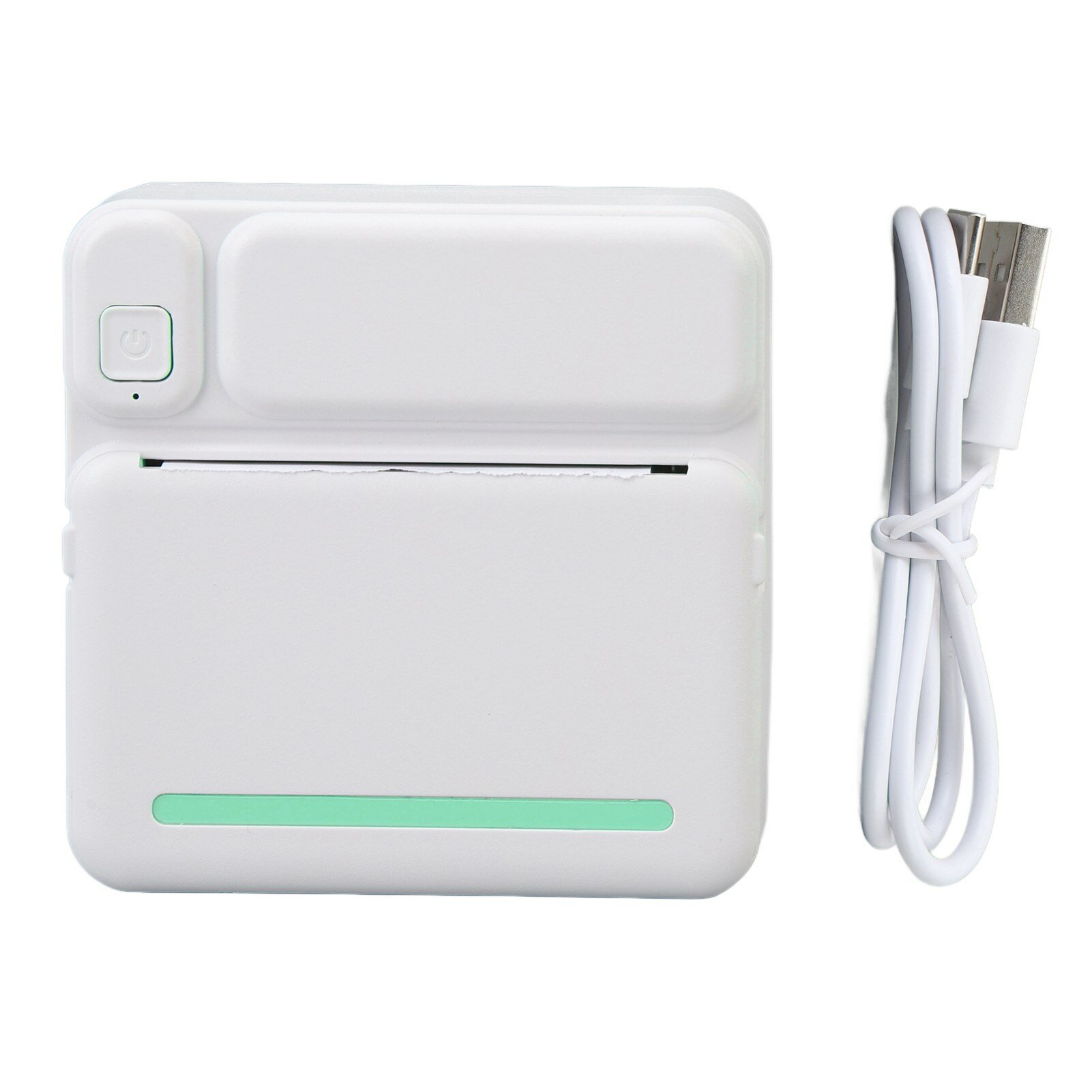 Принтер наклейка мини -тепловой принтер портативный без чернила Bluetooth App