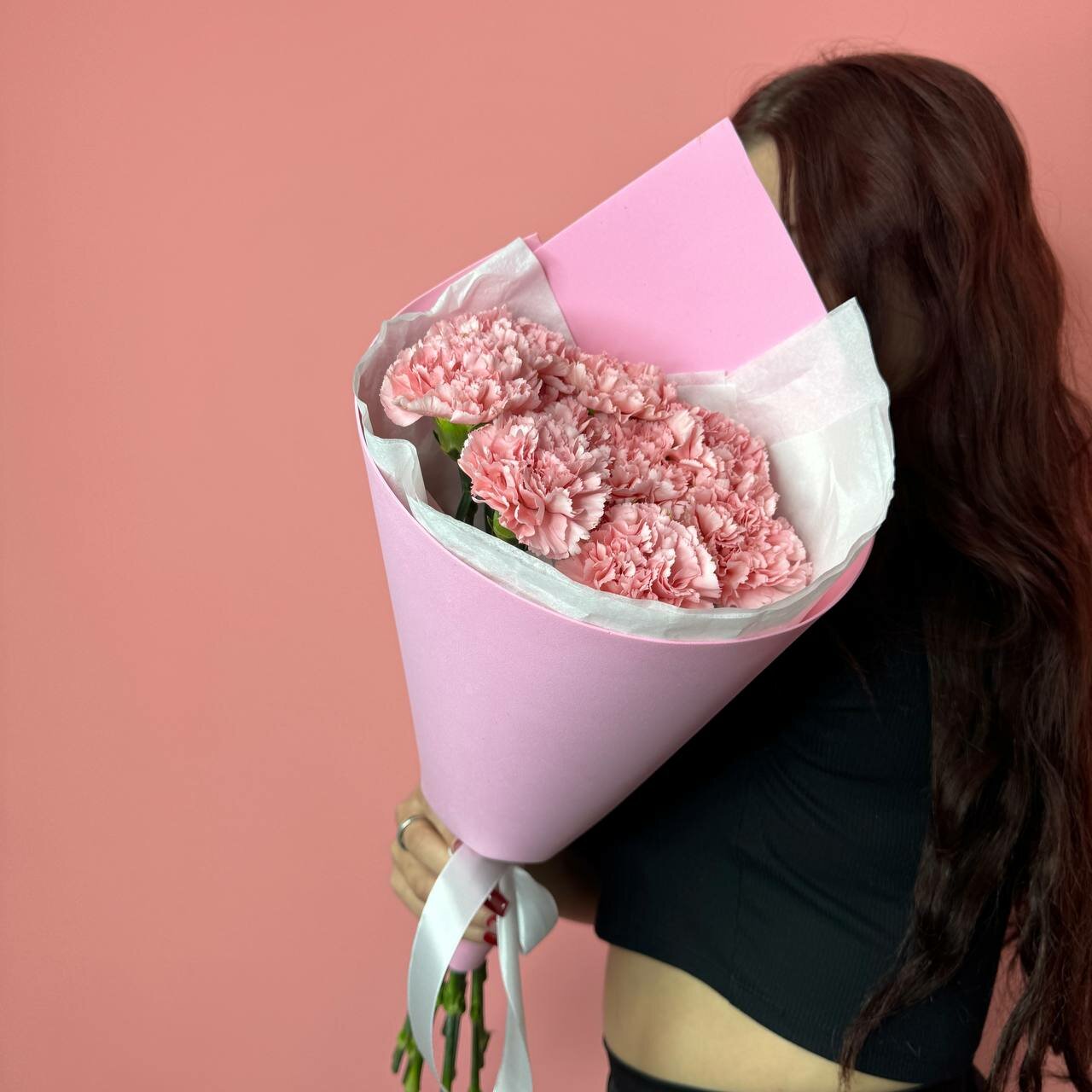 Букет из 9 гвоздик