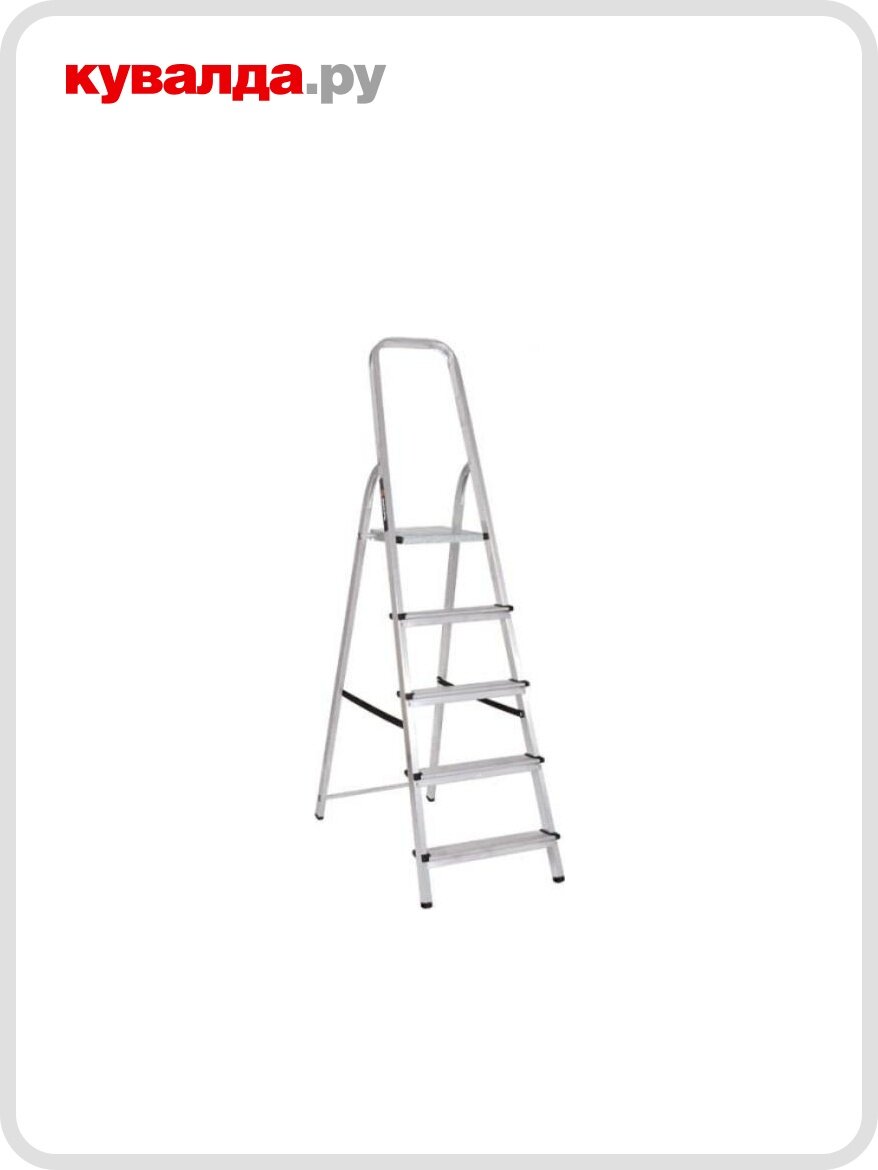 Стремянка алюминиевая вихрь СА 1х5