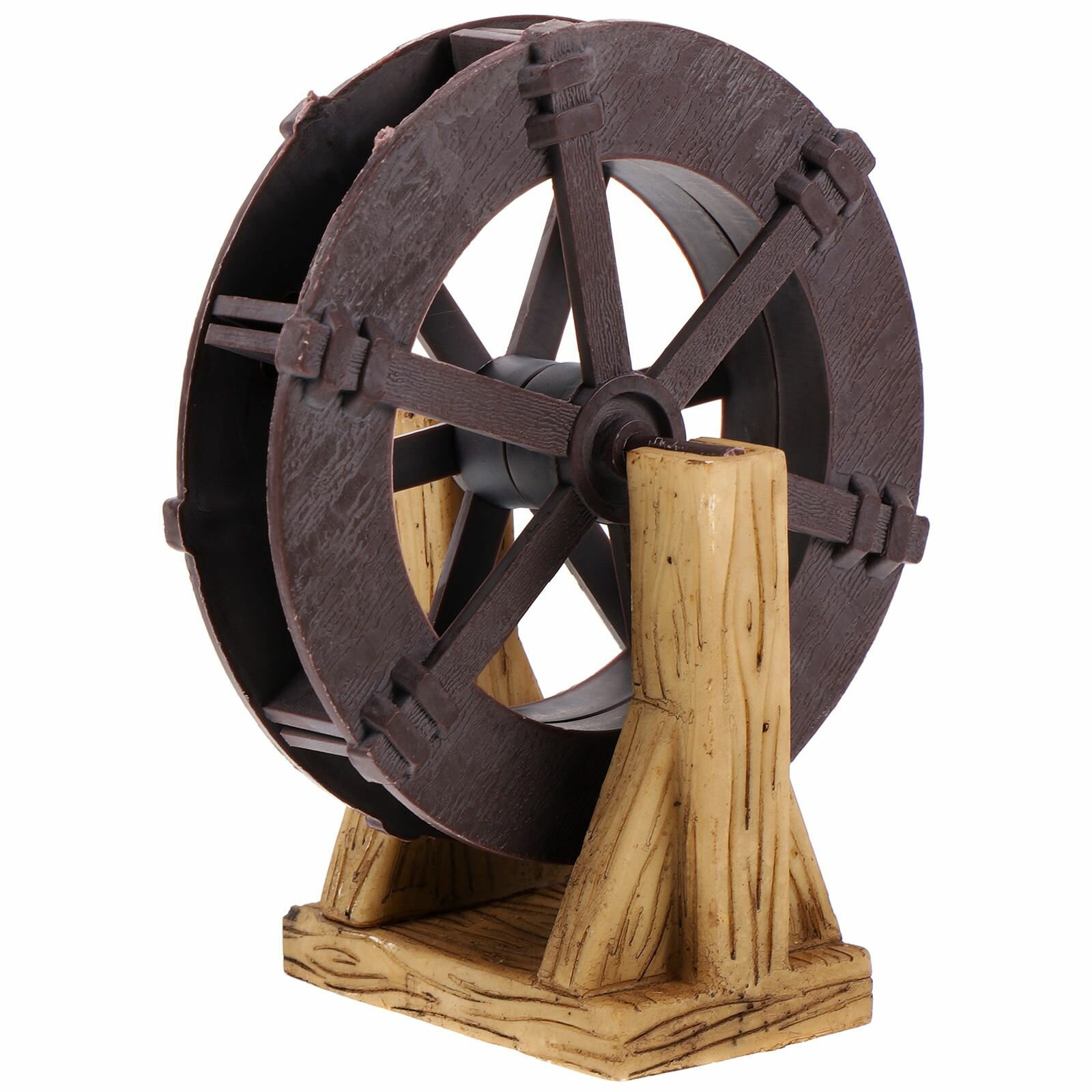 Водяная Мельница Для Фонтана Китайского Стиля Диаметр 12.00X9.00X6.00Cm Оригинальный Дизайн И Качественные Материалы