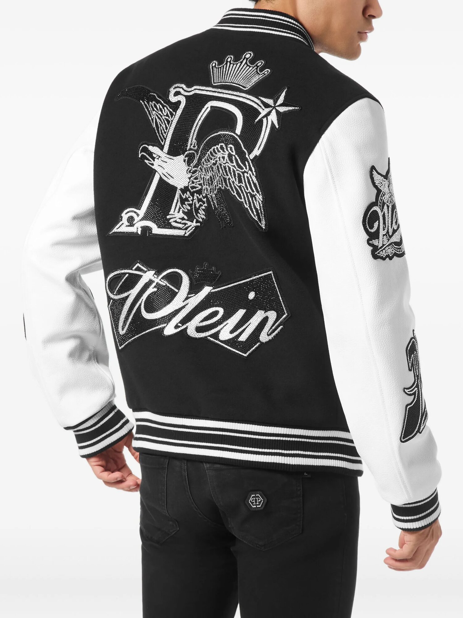 Куртка PHILIPP PLEIN, размер S, black/black — фото 1