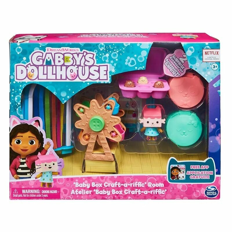 Gabby's Dollhouse Toys / Волшебный Домик Для Кукол Класса Люкс, Игрушечный Домик Из 1 Предмета