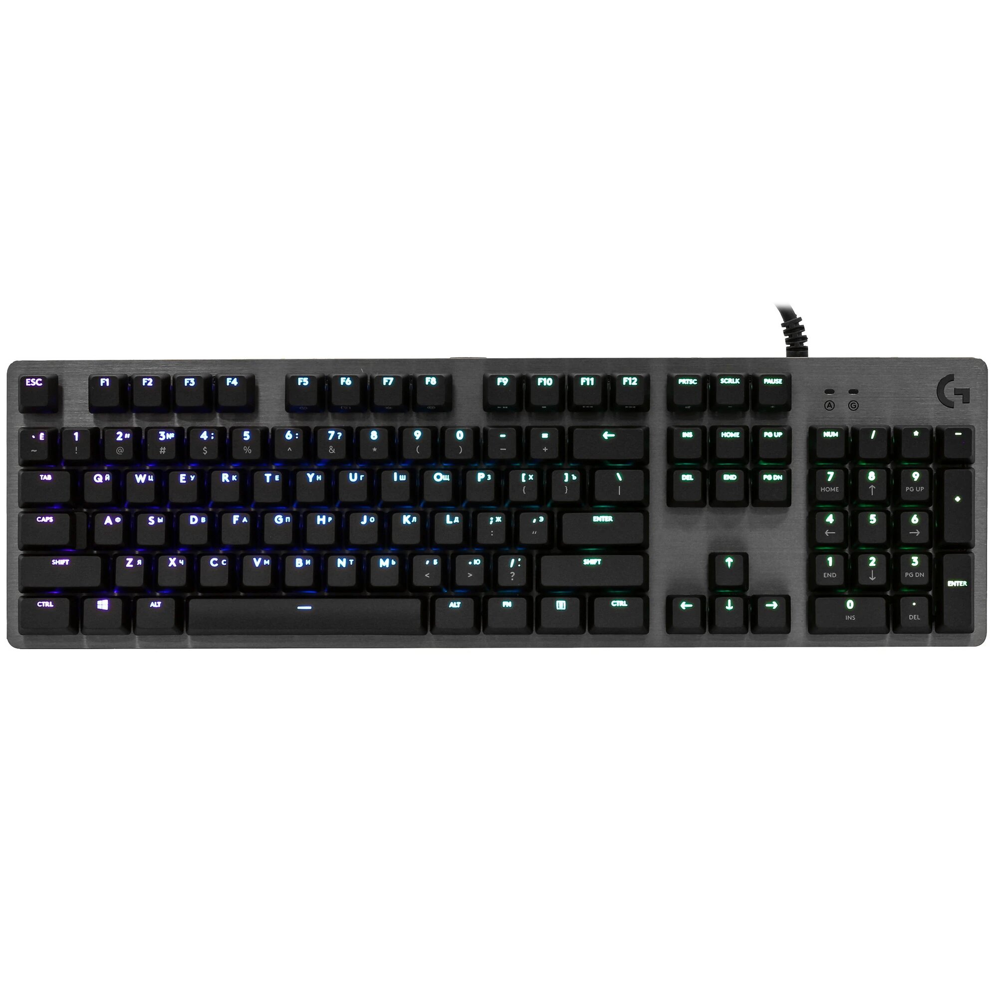 Проводная клавиатура Logitech G512 Carbon Red Linear механическая (920-009374) черный USB