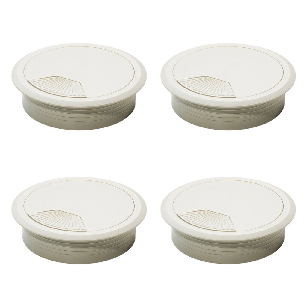 Секторные кабельные громметы для стола из ABS пластика, порядок на рабочем месте