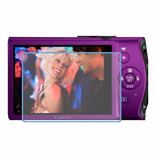 Скрин Мобайл защитный экран для фотоаппарата Canon ELPH 310 HS (IXUS 230 HS) из нано стекло 9H