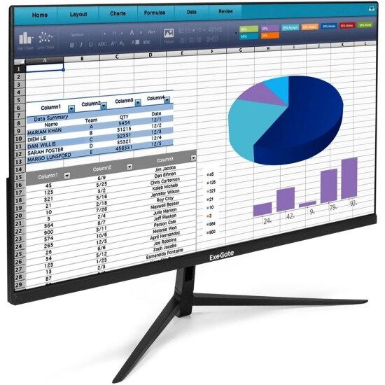 Монитор Exegate 23.8" EZ2400 Black