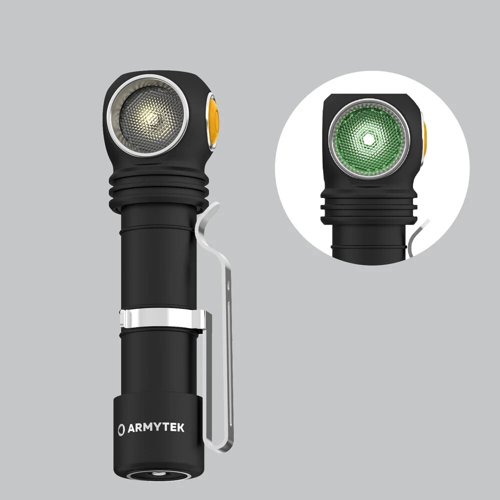 Фонарь Armytek Wizard C2, налобный, мульти, IP68, световой поток 1020 лм — фото 1