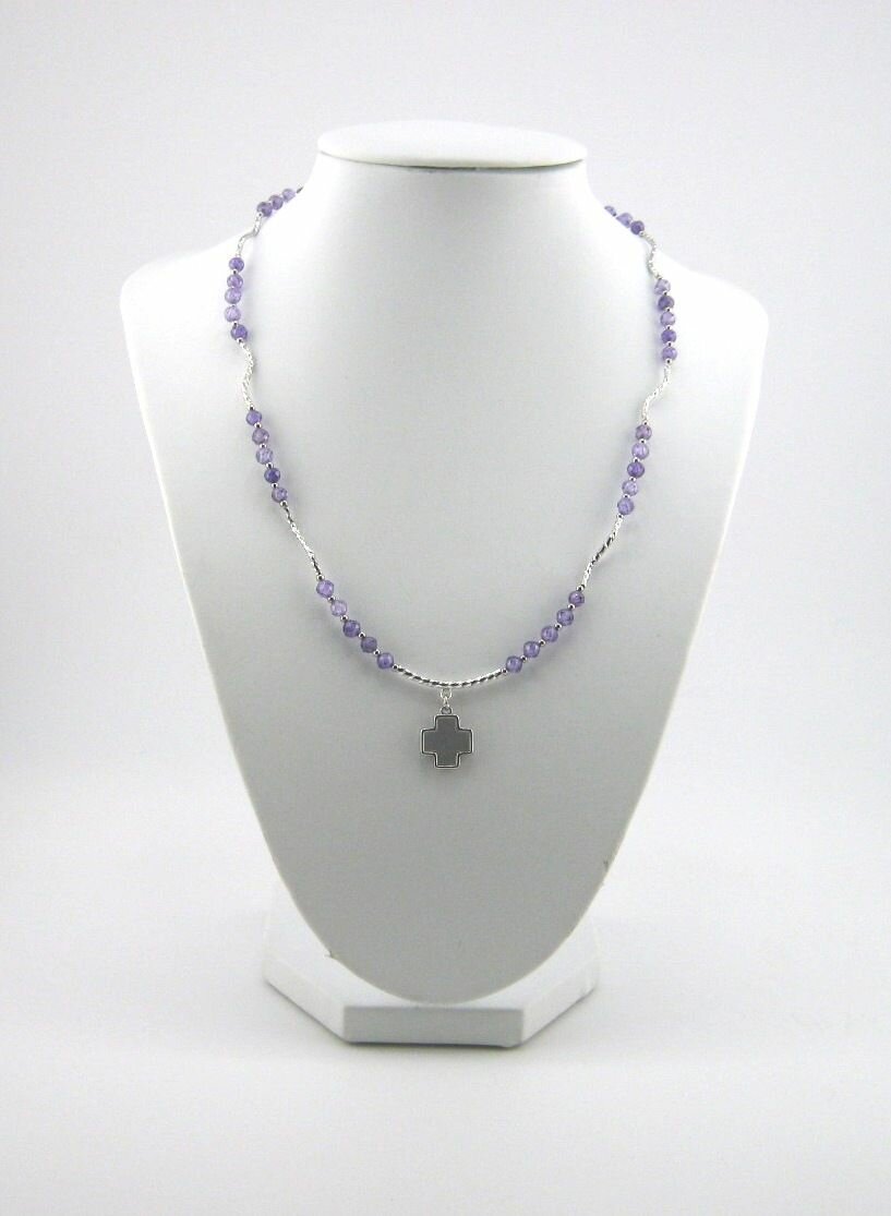 Чокер, фианит