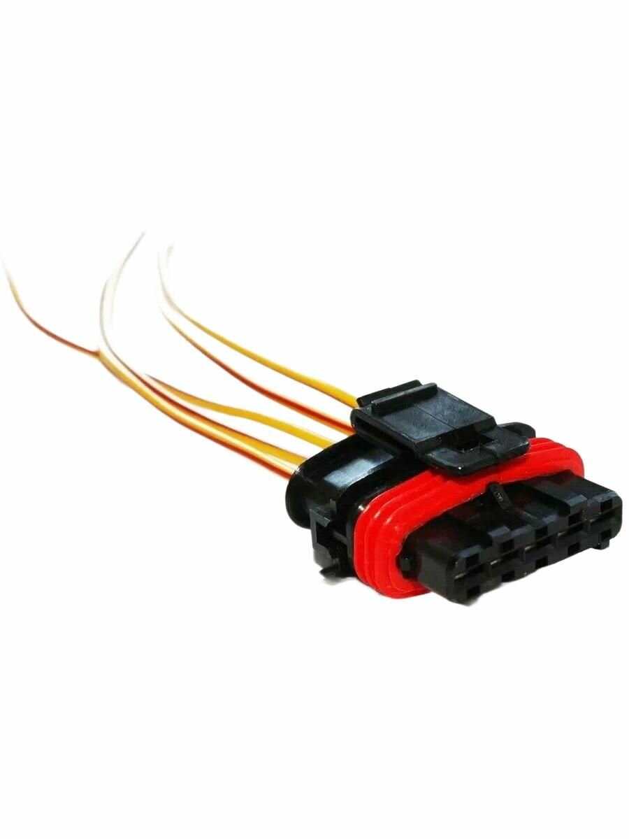 Разъем/колодка датчика массового расхода воздуха (ДМРВ) Bosch 116,037 ВАЗ 2110-12, Нива 2121, ЕВРО-2,3