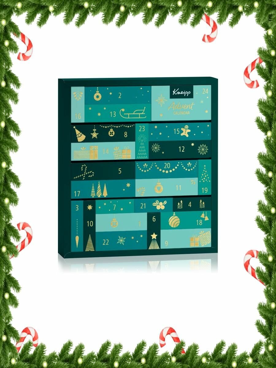 Косметический адвент-календарь Kneipp Advent Calendar 24 pieces