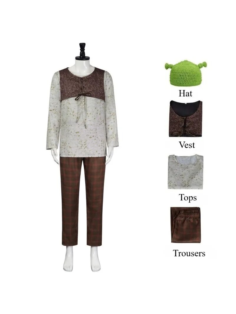 Костюм Шрек для взрослых XL