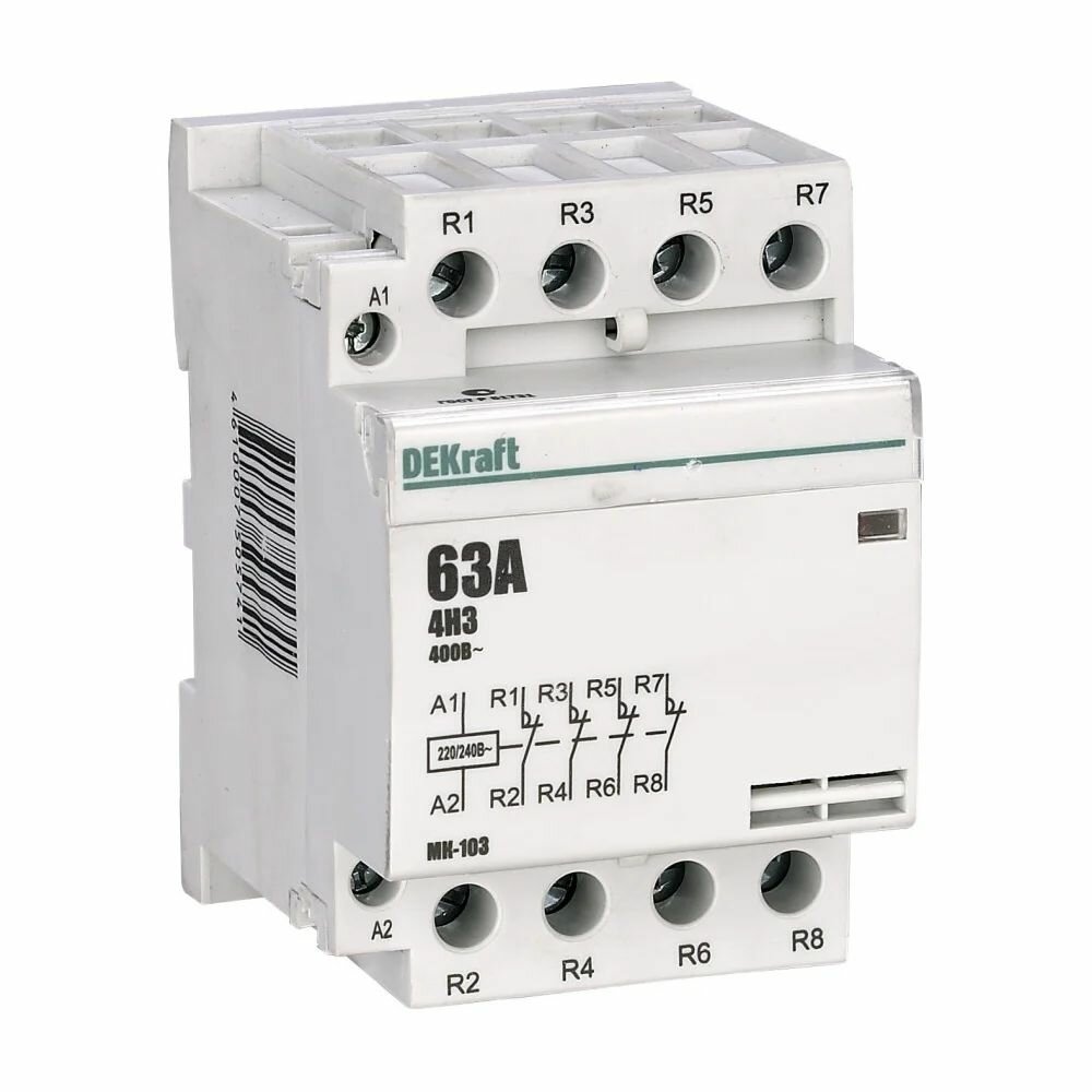 Модульный контактор DEKraft МК103 18084DEK
