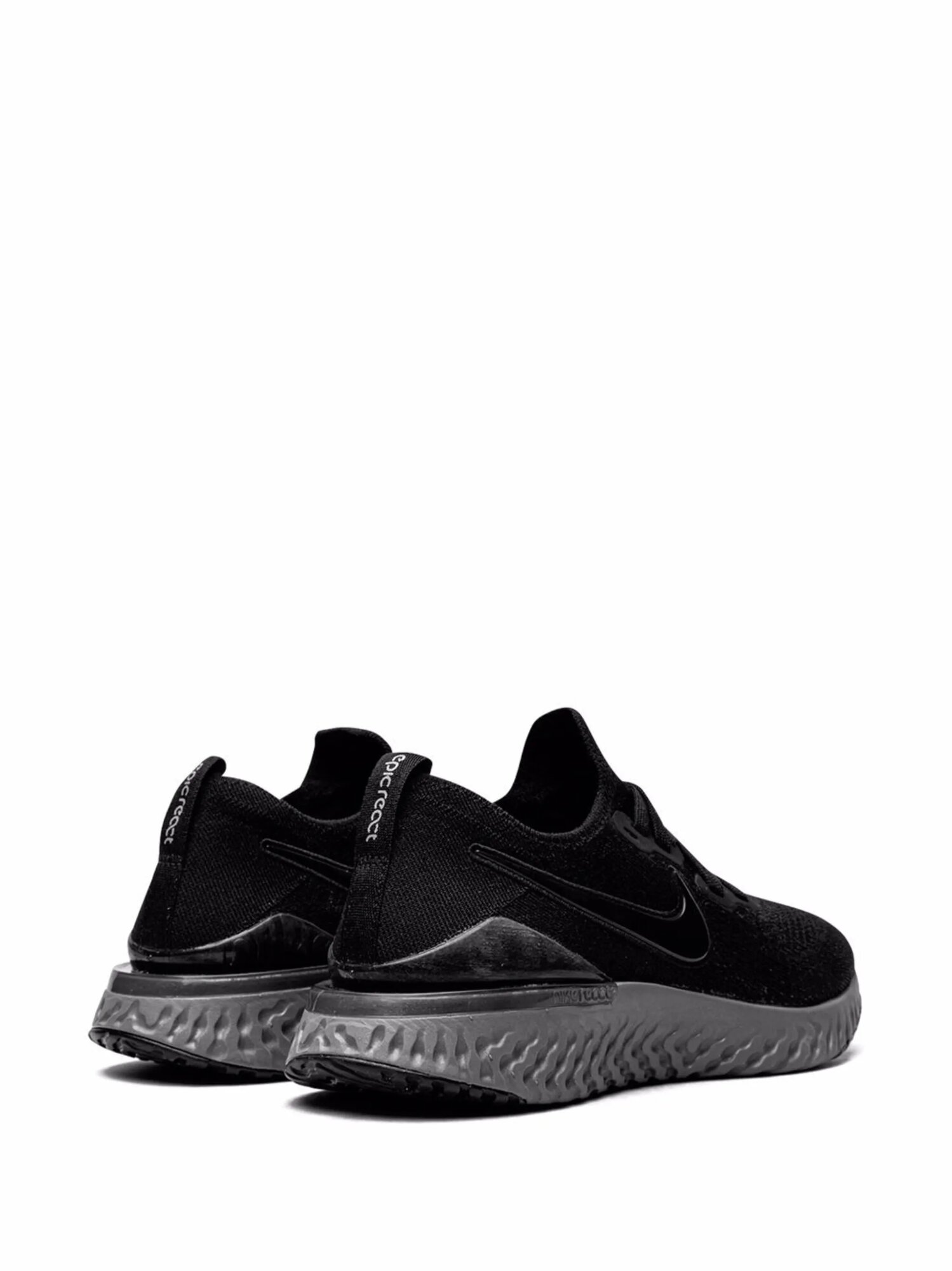 Кроссовки NIKE Epic React Flyknit 2, размер 6 US, черный — фото 1