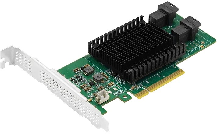 Рейд контроллер (адаптер) LRNV9441-2IR PCIe x8 3.0 – 2xSFF8643 до 2xNVMe накопителей PCIe x4 LR-LINK