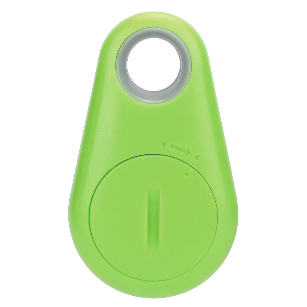 Уличный миниатюрный GPS-трекер для домашних животных (собак и кошек) с Bluetooth, функцией обнаружения и отслеживания (зеленый).