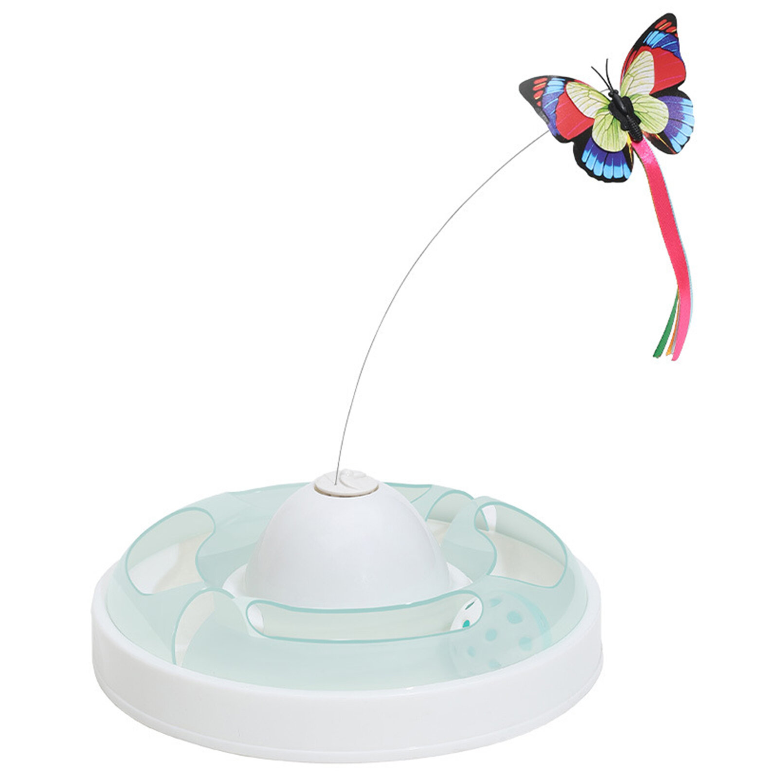 Smart Interactive Cat Toys Automatic Butterfly Flying Kitt Motion Activated for Indoor Cats
